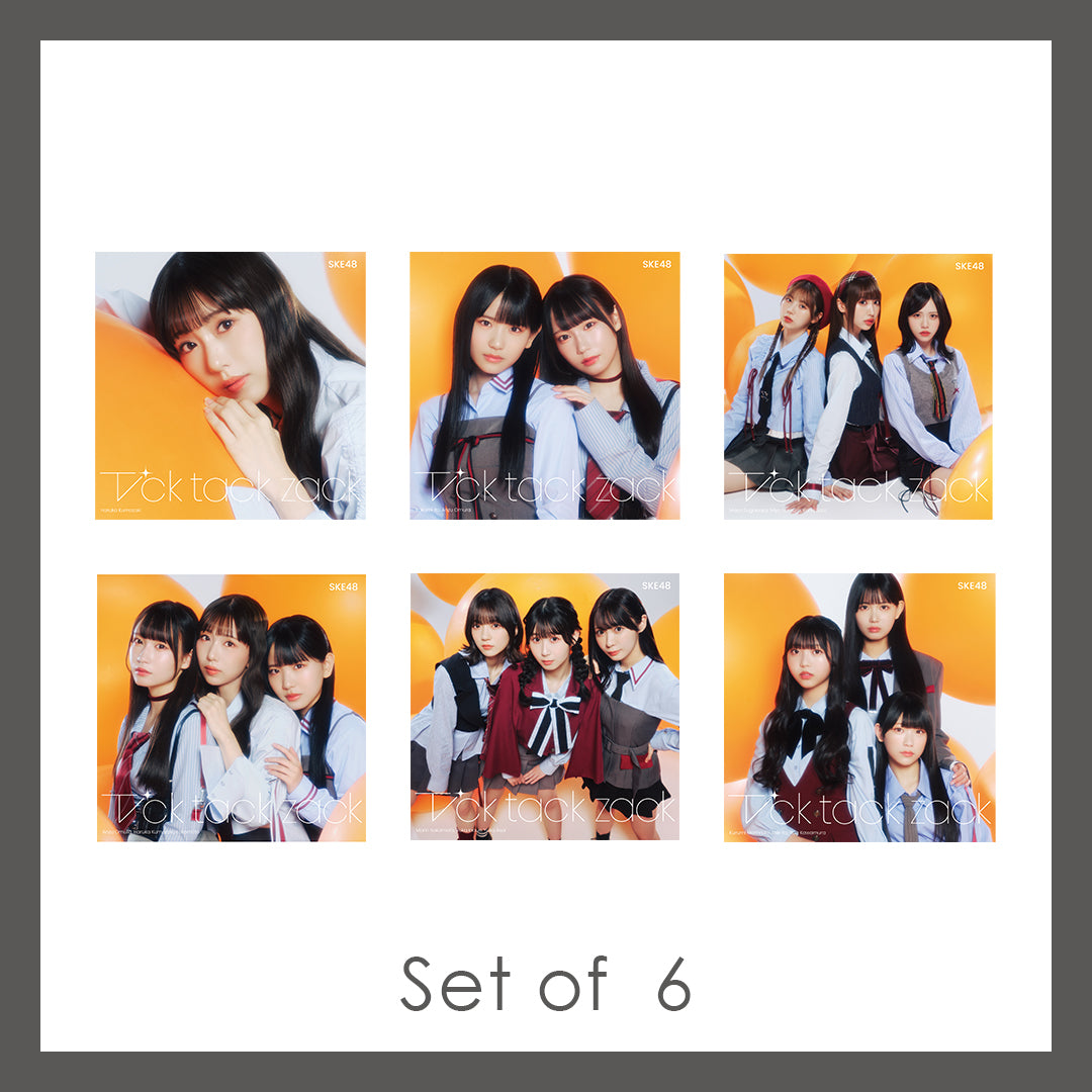 特典付き】《6形態セット【初回生産限定盤】【通常盤】》Tick tack zack – Hi, mu-mo